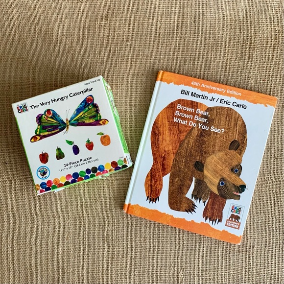 Eric Carle | Other | Eric Carle Very Hungry Caterpillar 24 Pc Puzzle ...